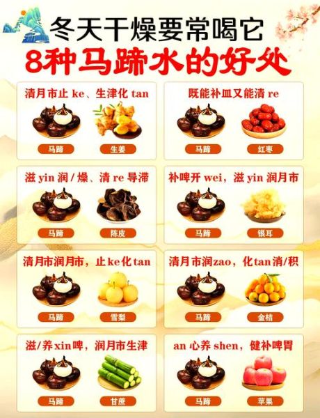 马蹄的功效与作用_马蹄能治什么病-第3张图片-山城妙识
