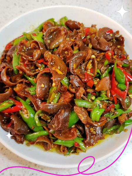 辣炒鸡胗鸡心怎么做_鸡胗鸡心炒多久才脆嫩-第1张图片-山城妙识