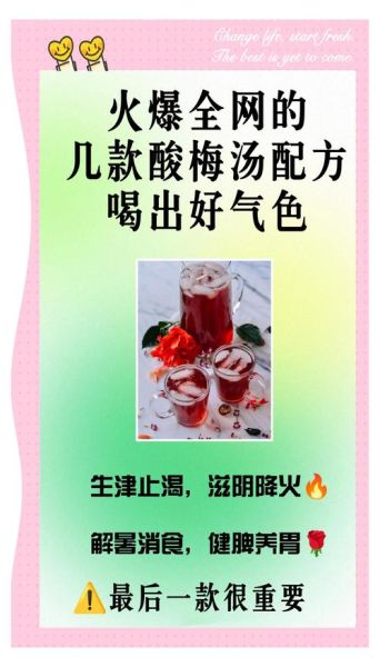 酸梅汤喝多了会怎么样_酸梅汤喝多了会上火吗-第1张图片-山城妙识