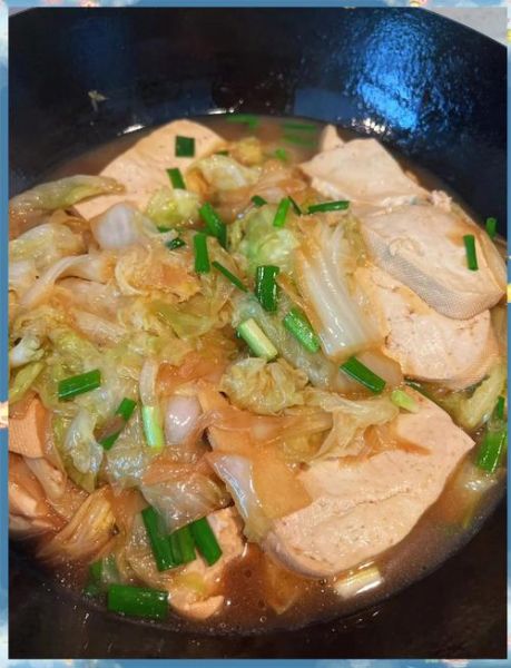白菜炖豆腐怎么做_白菜炖豆腐热量高吗-第2张图片-山城妙识