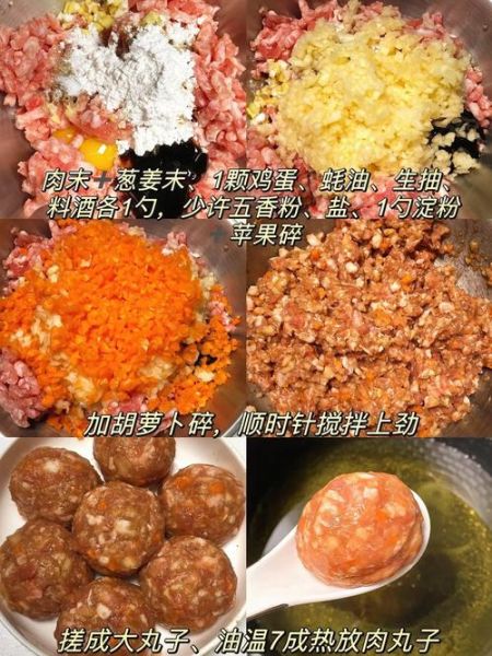 狮子头丸子怎么做_正宗做法步骤-第2张图片-山城妙识