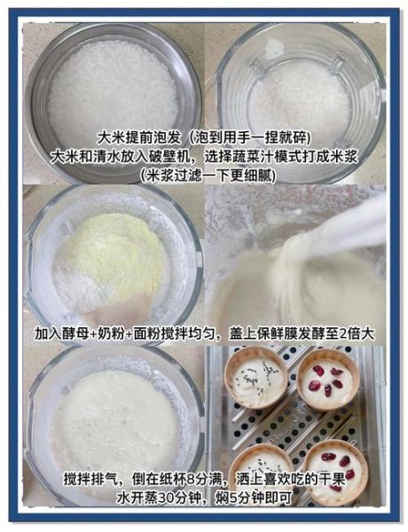纯大米发糕怎么做_纯大米发糕配方比例-第1张图片-山城妙识