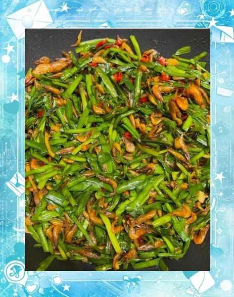 韭菜花炒虾米怎么做_韭菜花炒虾米用焯水吗-第3张图片-山城妙识
