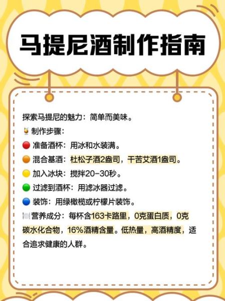 马提尼酒多少度_马提尼酒度数是多少-第1张图片-山城妙识