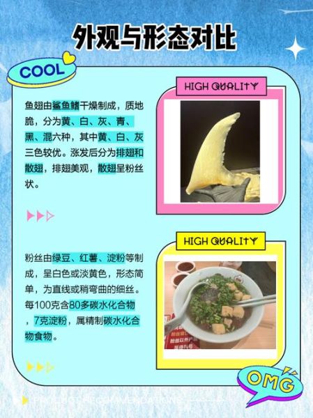 鱼翅和粉丝的区别_鱼翅粉丝真假怎么辨别-第1张图片-山城妙识