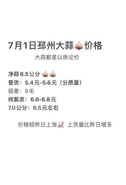 邳州大蒜今日价格多少钱一斤_邳州大蒜价格走势预测-第1张图片-山城妙识 邳州大蒜今日价格多少钱一斤_邳州大蒜价格走势预测-第1张图片-山城妙识