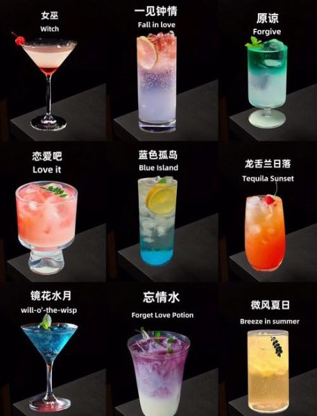 鸡尾酒图片大全唯美_如何调出高颜值鸡尾酒-第1张图片-山城妙识