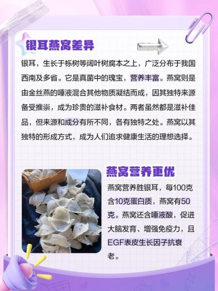 银耳和燕窝功效差距_哪个更滋补-第1张图片-山城妙识 银耳和燕窝功效差距_哪个更滋补-第1张图片-山城妙识