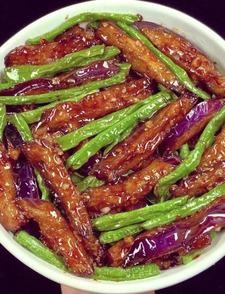 茄子炖豆角怎么做_茄子炖豆角的家常做法-第1张图片-山城妙识 茄子炖豆角怎么做_茄子炖豆角的家常做法-第1张图片-山城妙识