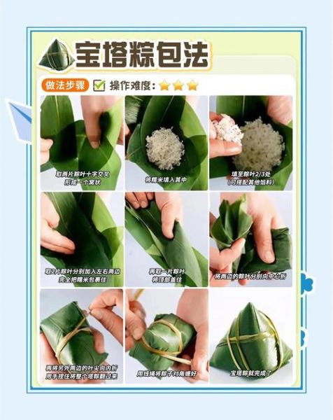 怎么包粽子不漏米不烂_粽子怎么包才紧实-第1张图片-山城妙识