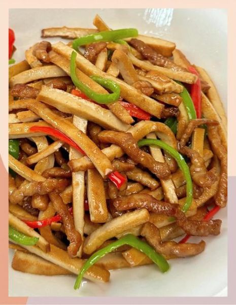 香干炒肉丝怎么做好吃_香干炒肉丝的家常做法-第1张图片-山城妙识