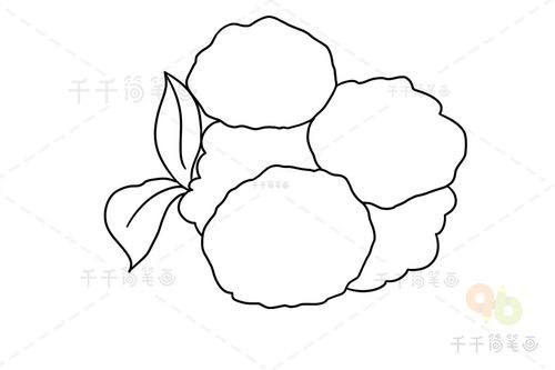 鸡仔饼简笔画怎么画_鸡仔饼简笔画步骤-第3张图片-山城妙识