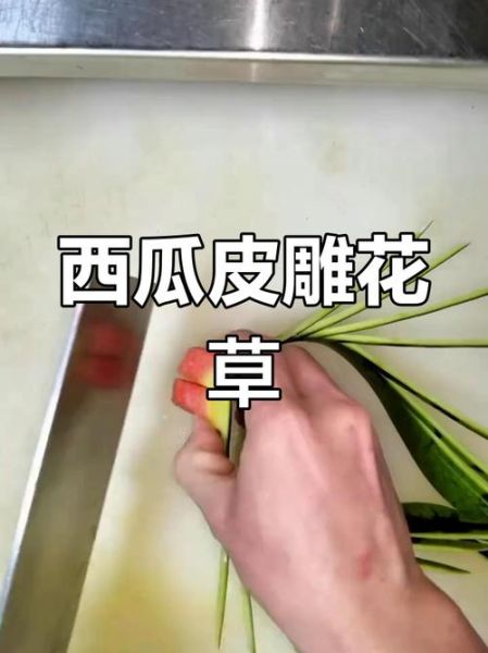 西瓜皮雕刻简单教程_新手怎么开始-第3张图片-山城妙识