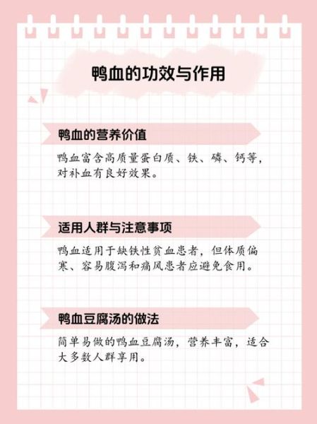 鸭血的营养价值_鸭血的禁忌人群-第1张图片-山城妙识