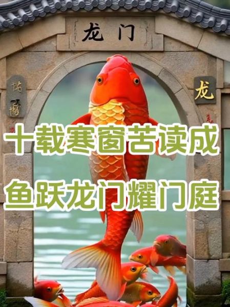 鱼跃龙门金榜题名的寓意_如何借古诗激励高考-第1张图片-山城妙识