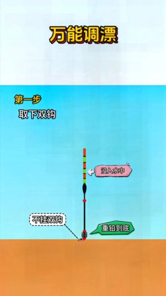 钓鱼调漂怎么调_高清视频教程-第2张图片-山城妙识