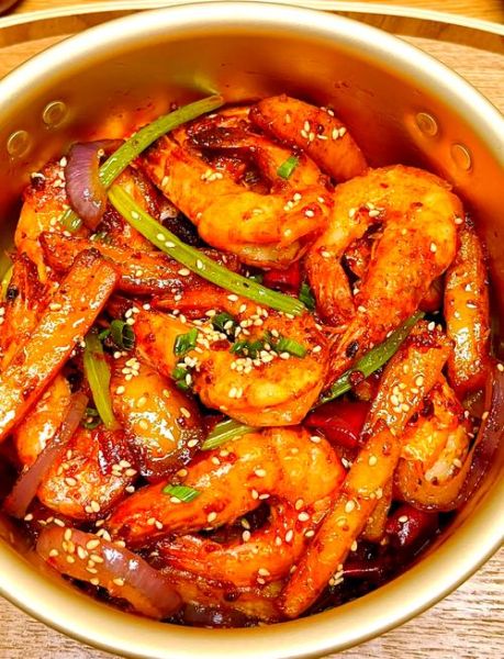 干锅香辣虾图片大全集_如何在家复刻餐厅级味道-第1张图片-山城妙识