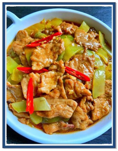 莴苣炒肉片怎么炒好吃_莴苣炒肉片的做法窍门-第3张图片-山城妙识
