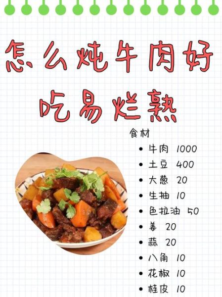 煮牛肉需要什么调料_家常炖牛肉放什么香料-第2张图片-山城妙识