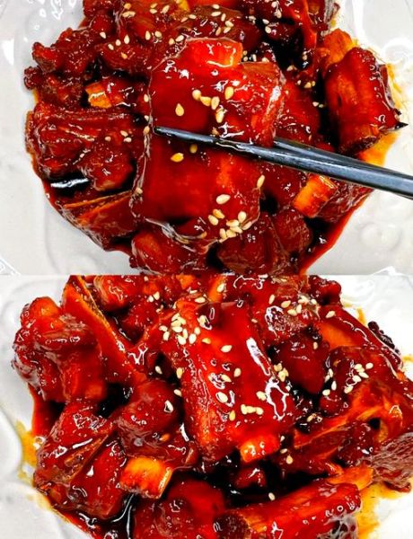 酸甜排骨怎么煮_酸甜排骨做法步骤-第1张图片-山城妙识
