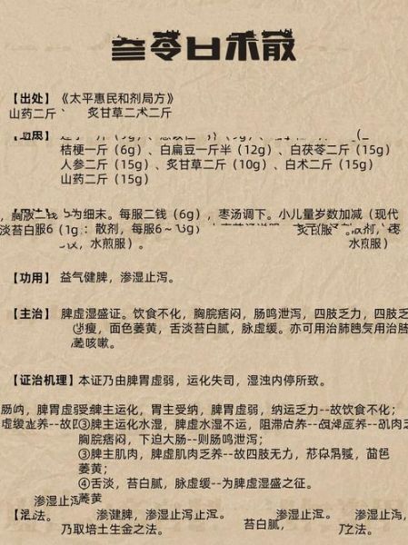白术散的功效与作用_白术散怎么服用-第1张图片-山城妙识 白术散的功效与作用_白术散怎么服用-第1张图片-山城妙识