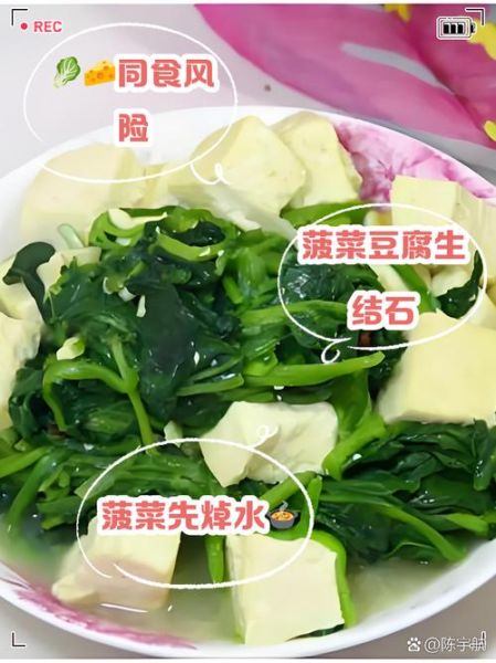 菠菜豆腐鸡蛋能一起吃吗_菠菜鸡蛋豆腐相克真相-第1张图片-山城妙识