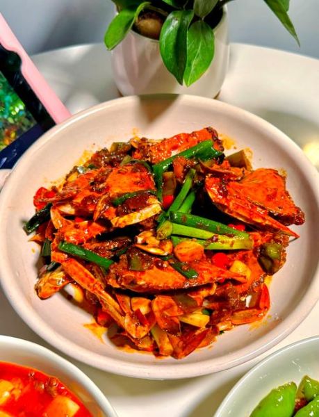 梭子蟹香辣做法_怎么炒才入味-第1张图片-山城妙识