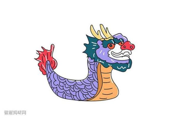 龙舟简笔画彩色_怎么画才好看-第1张图片-山城妙识 龙舟简笔画彩色_怎么画才好看-第1张图片-山城妙识