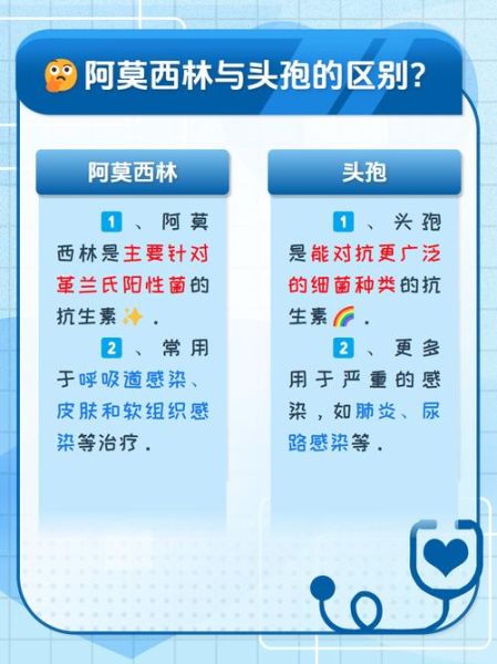 阿莫西林和头孢功效一样吗_区别在哪-第2张图片-山城妙识 阿莫西林和头孢功效一样吗_区别在哪-第2张图片-山城妙识