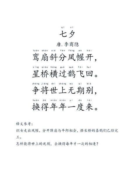 乞巧古诗表达了什么情感_七夕节为什么要穿针乞巧-第2张图片-山城妙识