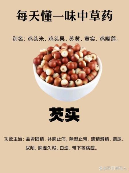 芡实怎么读_芡实功效与作用-第1张图片-山城妙识