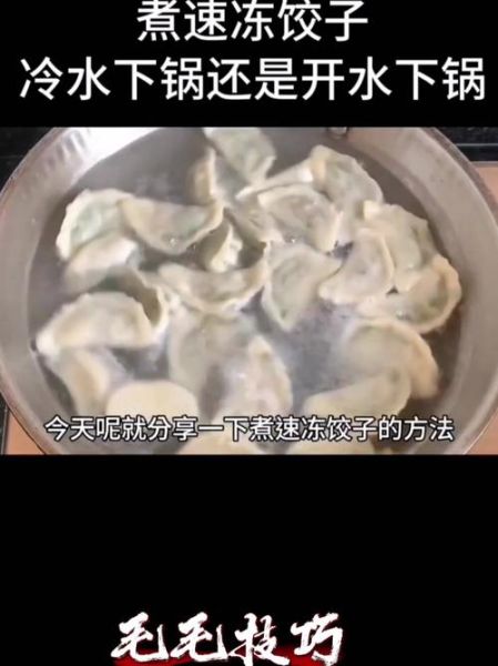 冻饺子怎么煮不破皮_冷水还是热水下锅-第1张图片-山城妙识