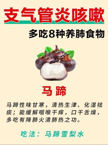 支气管炎吃什么好_支气管炎食疗方法-第1张图片-山城妙识