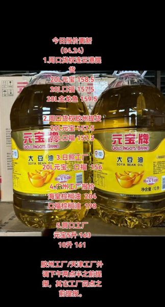 大豆油价格最新行情_大豆油价格为何波动-第1张图片-山城妙识 大豆油价格最新行情_大豆油价格为何波动-第1张图片-山城妙识