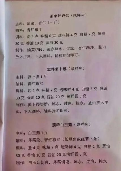凉拌菜怎么做好吃_家常凉拌菜配方大全-第1张图片-山城妙识