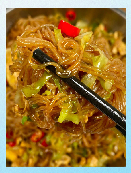 甘蓝炒粉条怎么做好吃_家常做法窍门-第2张图片-山城妙识