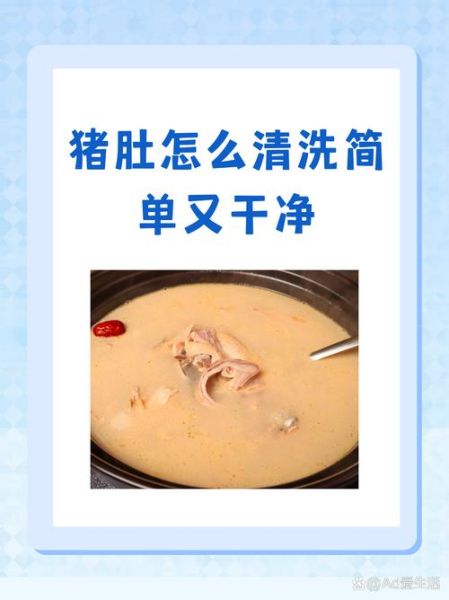 猪肚怎么洗才能干净_猪肚清洗的正确方法-第3张图片-山城妙识