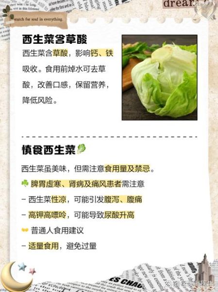 西生菜可以生吃吗_西生菜的营养价值-第3张图片-山城妙识