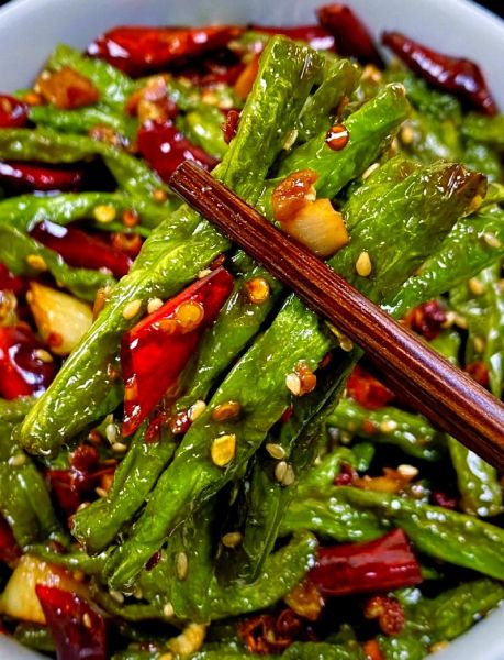 干煸四季豆怎么做才好吃_干煸四季豆的家常做法-第3张图片-山城妙识