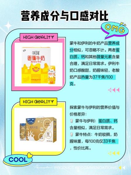 蒙牛纯牛奶和伊利纯牛奶哪个好_营养成分对比-第1张图片-山城妙识