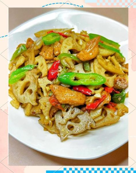 莲藕片炒肉怎么做好吃_莲藕片炒肉的家常做法-第2张图片-山城妙识