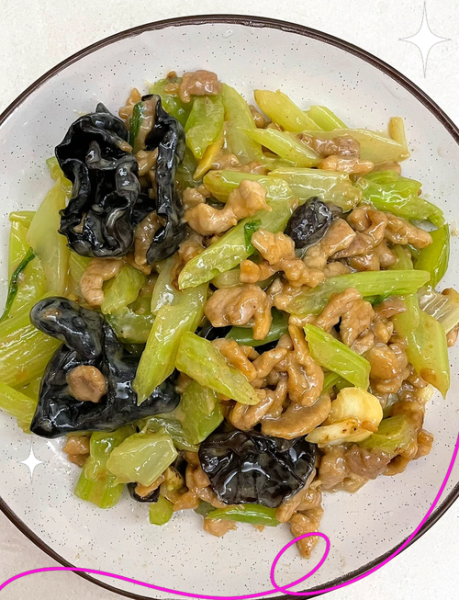 木耳炒肉怎么炒才嫩_木耳炒肉家常做法-第2张图片-山城妙识