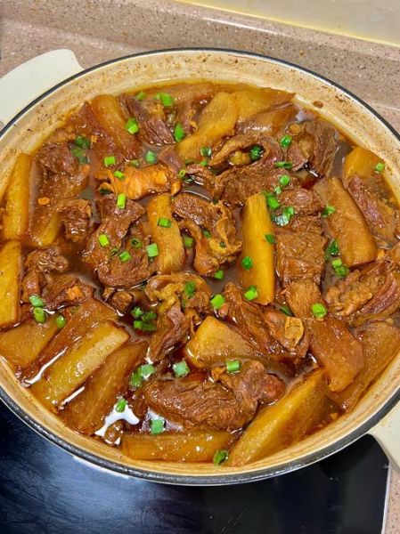 牛肉炖萝卜怎么做好吃_牛肉炖萝卜的做法大全家常-第3张图片-山城妙识