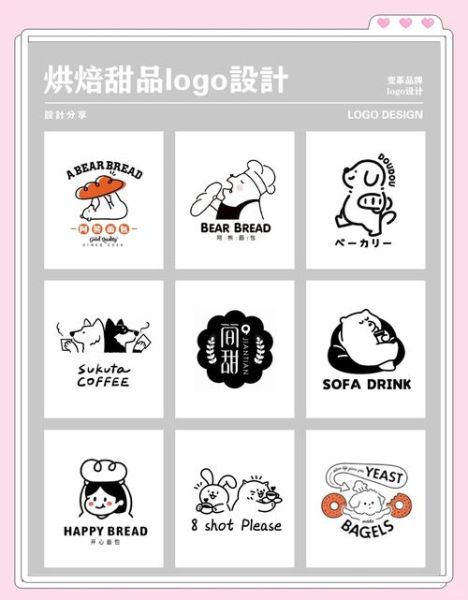 蛋糕店logo怎么设计_蛋糕店logo用什么颜色好-第2张图片-山城妙识