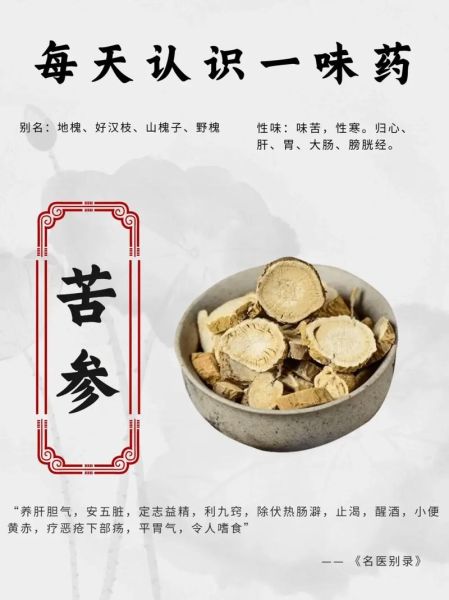 苦参的功效与作用_苦参能治哪些皮肤病-第2张图片-山城妙识
