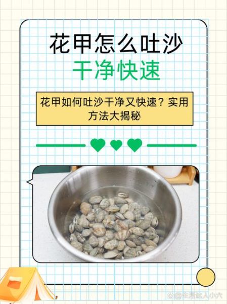 花甲怎么吐沙子_花甲吐沙子最快的方法-第1张图片-山城妙识