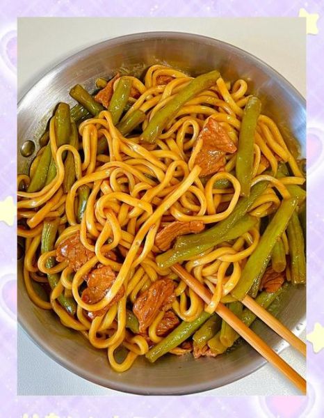 豆角焖面怎么做_豆角焖面家常做法步骤-第1张图片-山城妙识