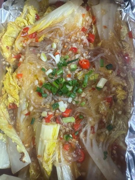 锡纸蒜蓉粉丝娃娃菜怎么做_锡纸蒜蓉粉丝娃娃菜热量高吗-第1张图片-山城妙识