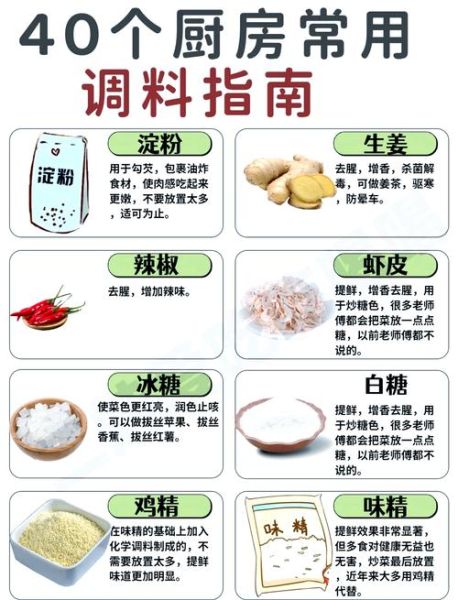 调料大全名称及用途_厨房必备调料有哪些-第1张图片-山城妙识