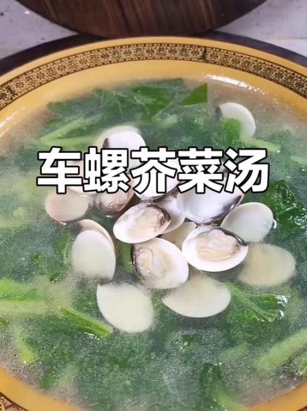 车螺芥菜汤的做法_车螺芥菜汤怎么做好喝-第3张图片-山城妙识